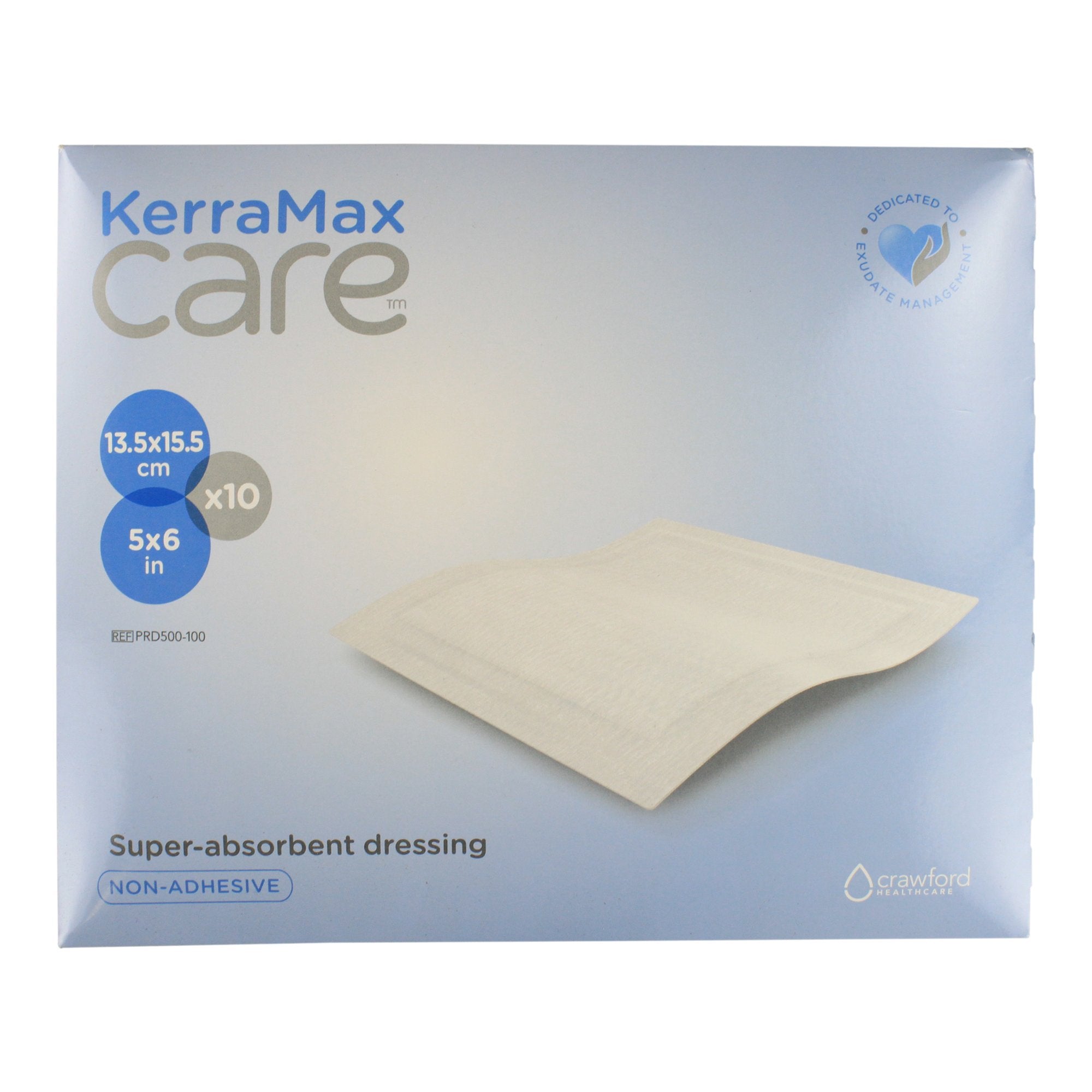 Kerramax Care Super-Absorbent Dressing 13.5cm x 15.5cm 10/BX – igility Group Purchasing